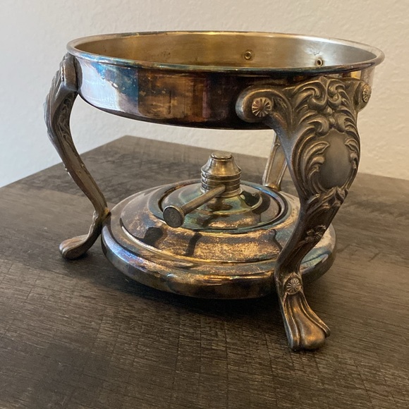 silver plate | Dining | Vtg Silverplate Casserole Food Warmerwedding ...